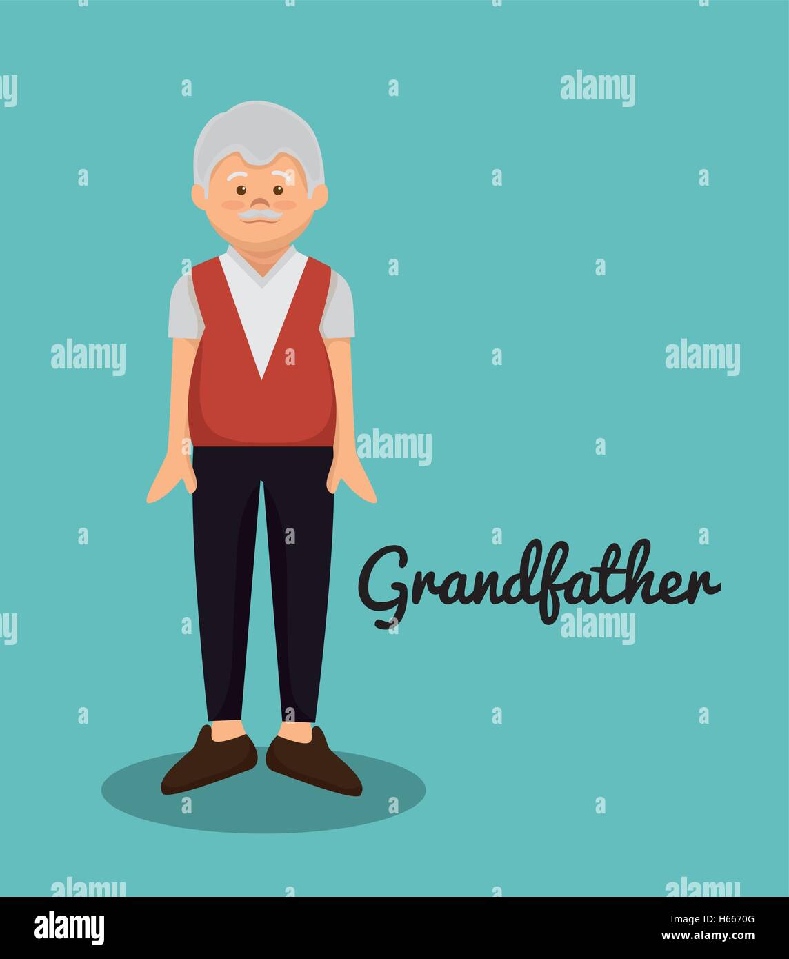 grandfather character member avatar Stock Vector Image & Art - Alamy