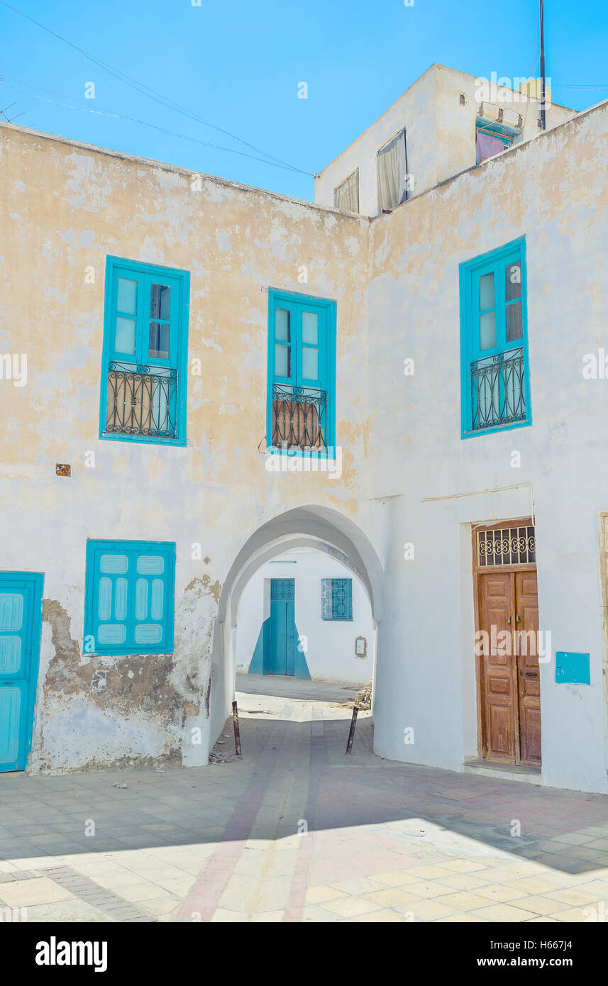 All the houses in old neighborhoods are white and the windows and doors ...