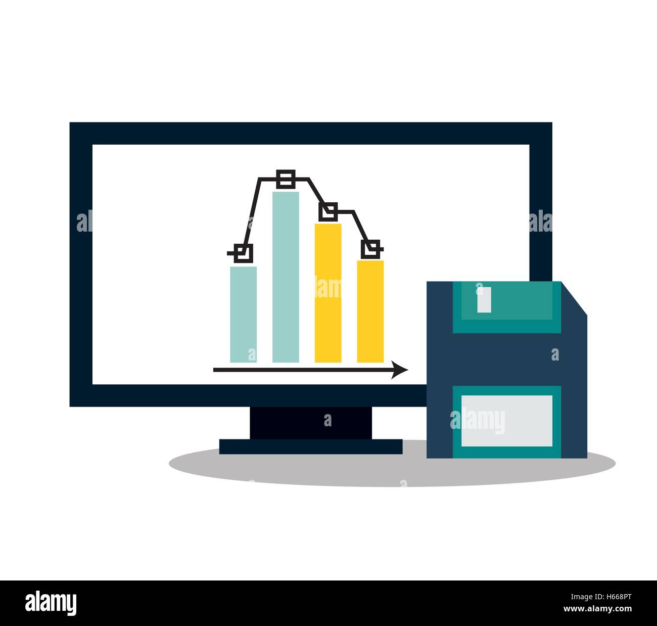 Computer and digital marketing design Stock Vector Image & Art - Alamy