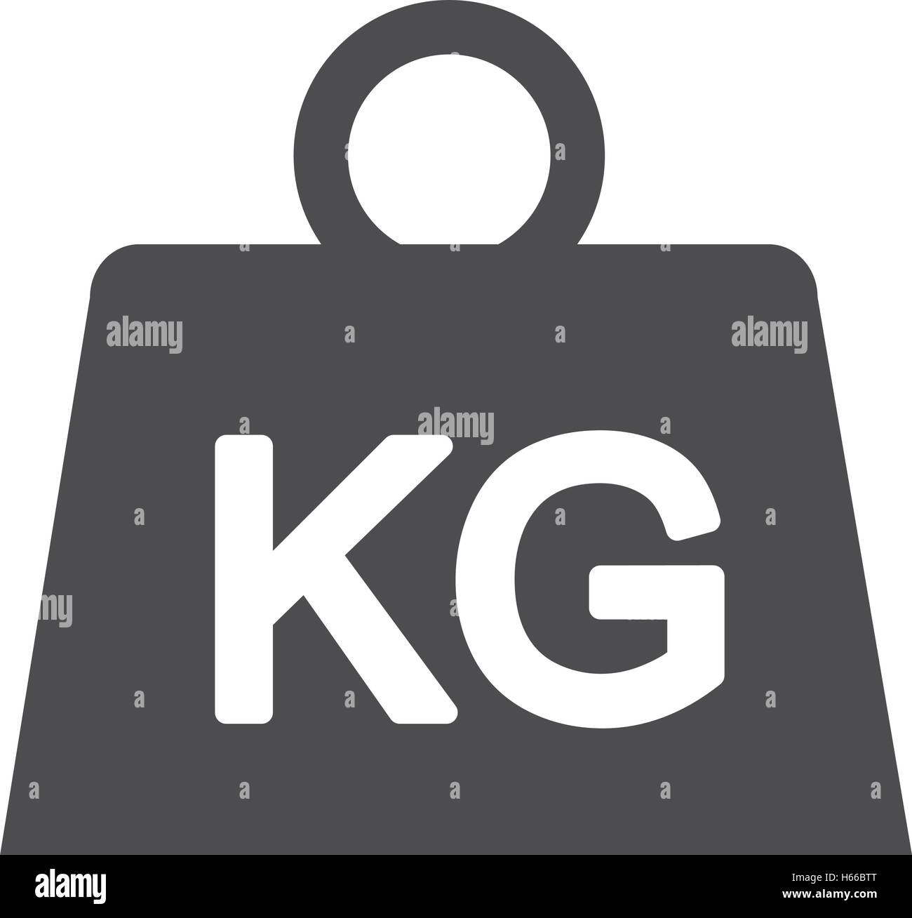 weight kilogram isolated icon Stock Vector Image & Art - Alamy