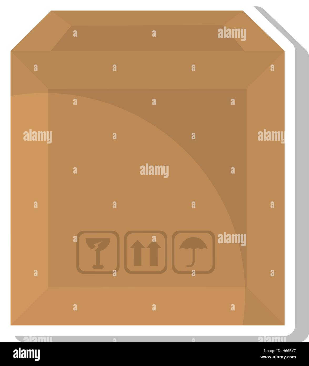carton box packing isolated icon Stock Vector Image & Art - Alamy