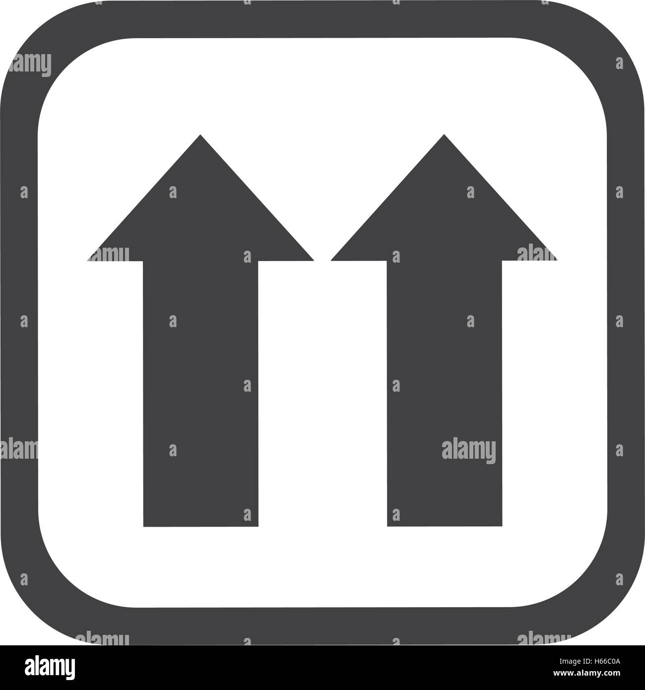 arrows side up symbol Stock Vector Image & Art - Alamy