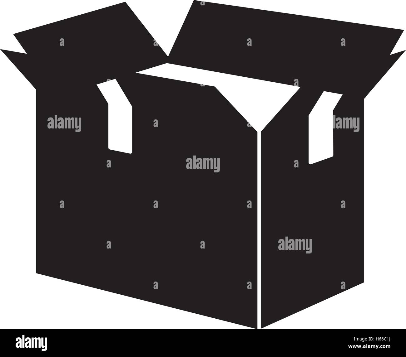 carton box packing isolated icon Stock Vector Image & Art - Alamy