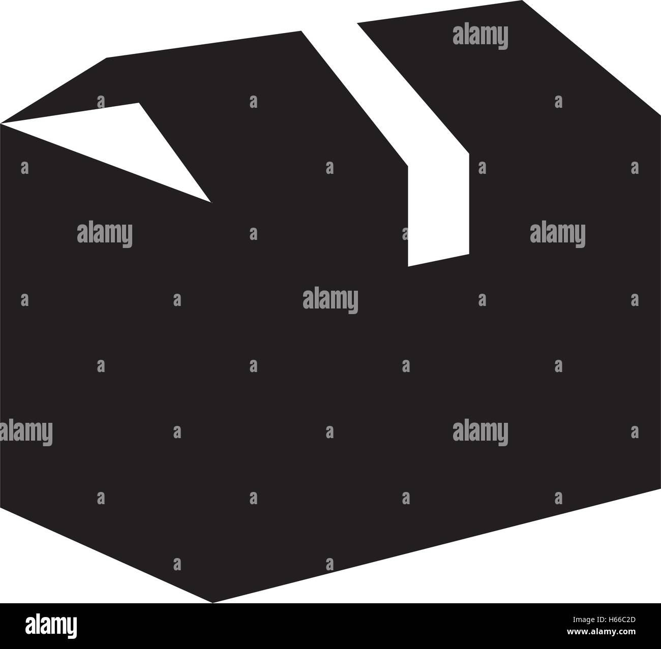 carton box packing isolated icon Stock Vector Image & Art - Alamy