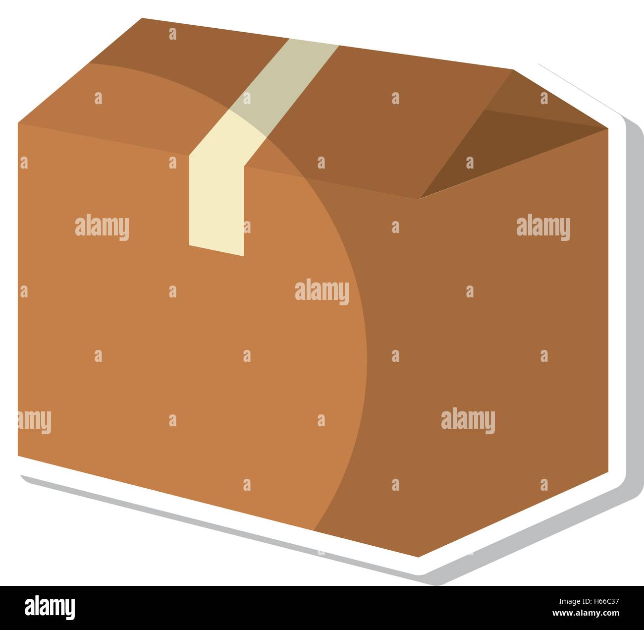 carton box packing isolated icon Stock Vector Image & Art - Alamy