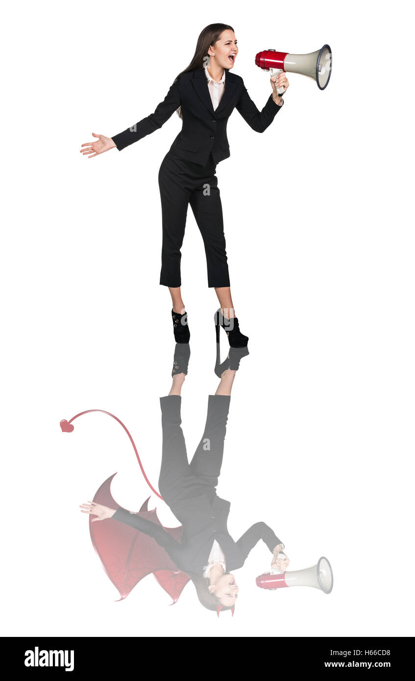 Devil lady Cut Out Stock Images & Pictures - Alamy