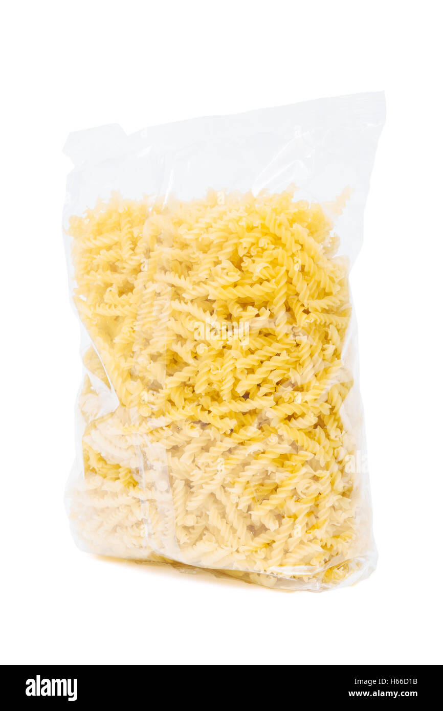 Tagliatelle pasta bag Cut Out Stock Images & Pictures - Alamy