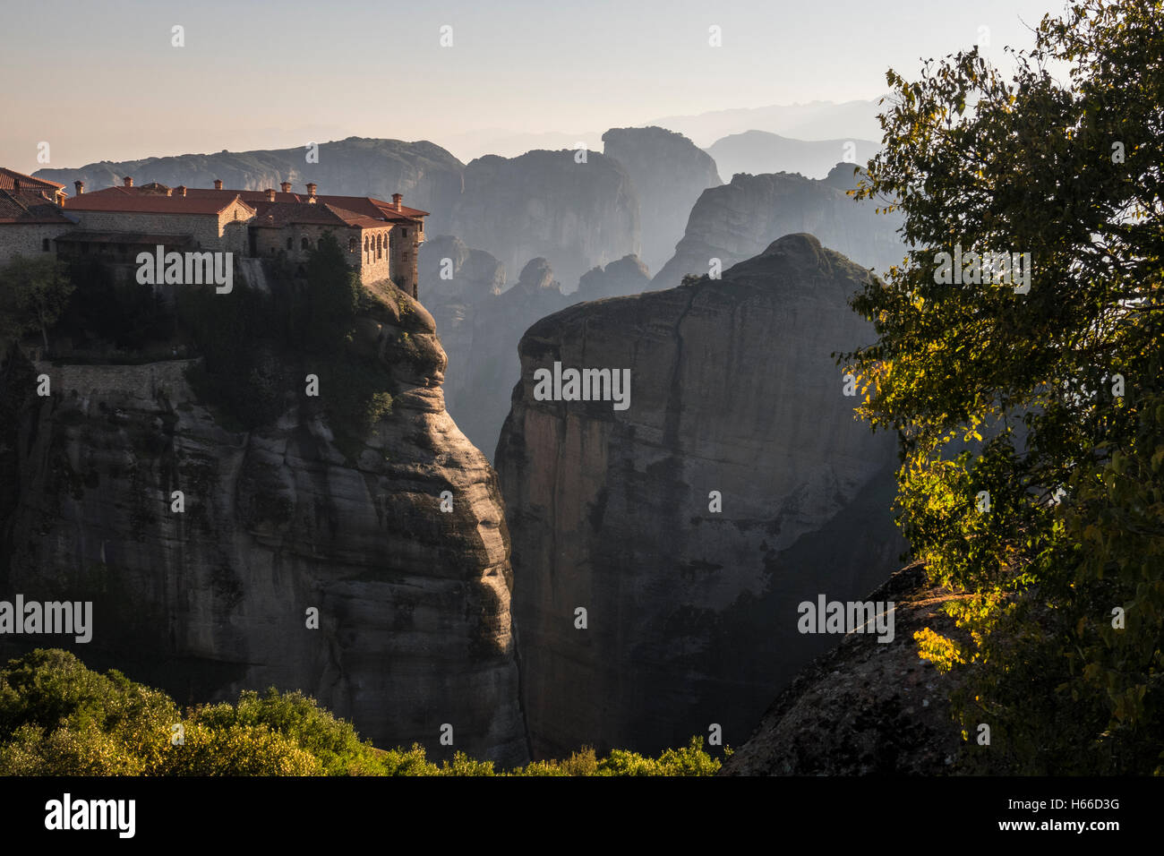 Varlaam Monastery Kalambaka Meteora Greece Stock Photo - Alamy