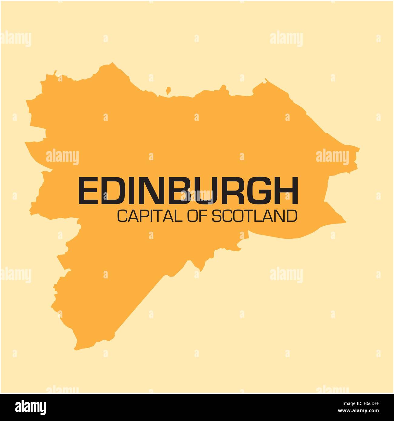 Edinburgh town sign Stock Vector Images - Alamy
