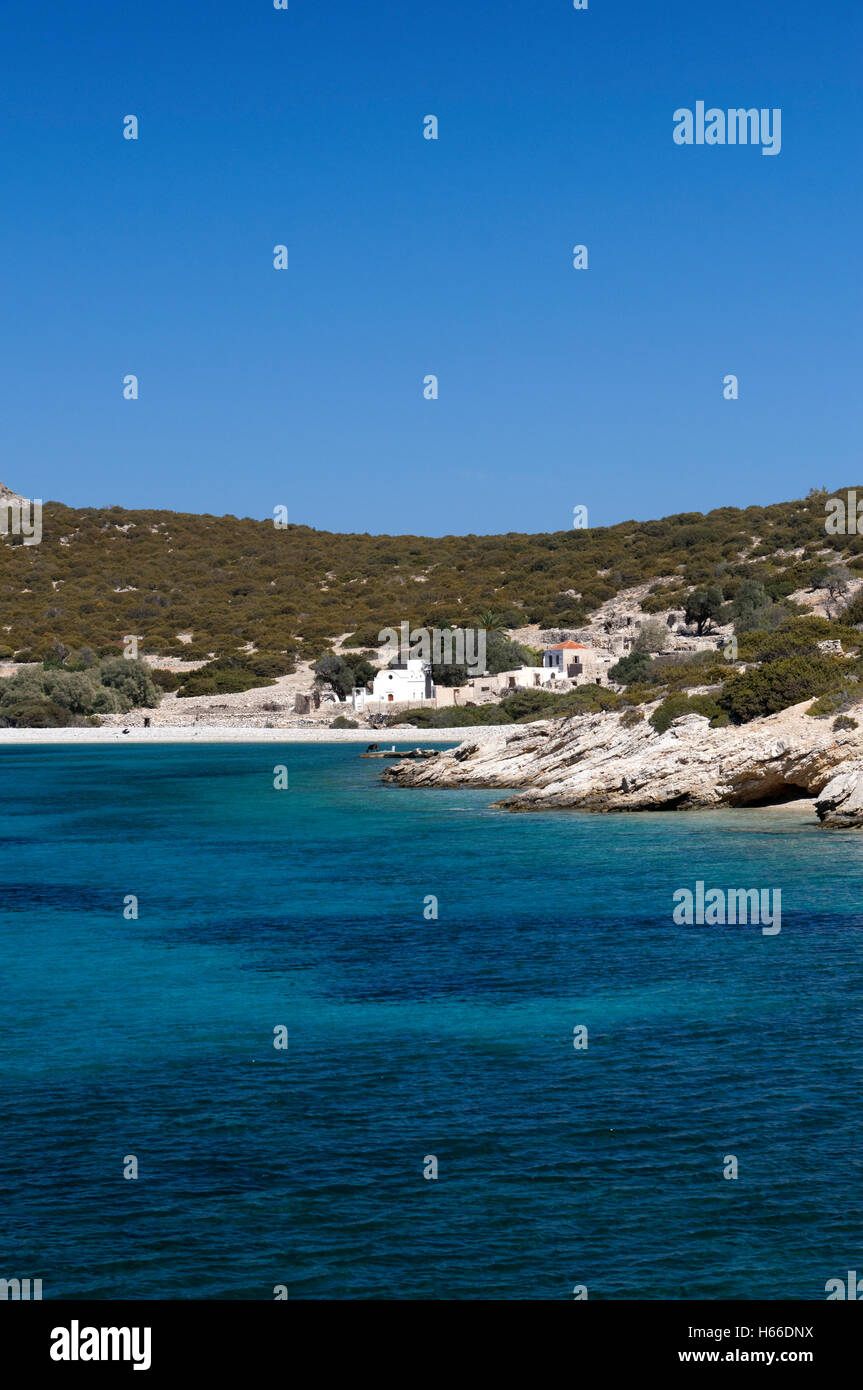 St Georges Bay, Alimnia Island near Rhodes, Dodecanese Islands, Greece ...