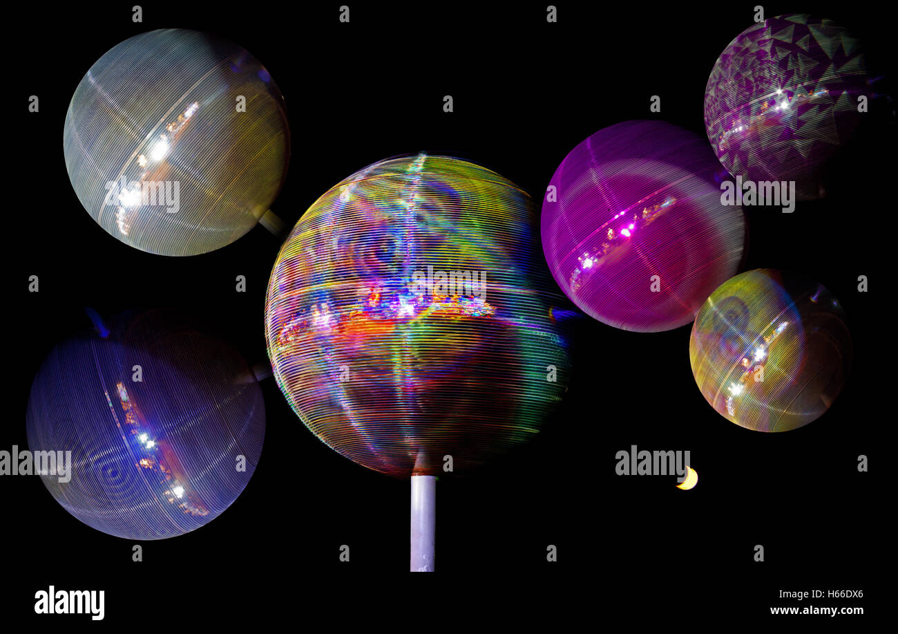 Glitter ball montage Stock Photo - Alamy
