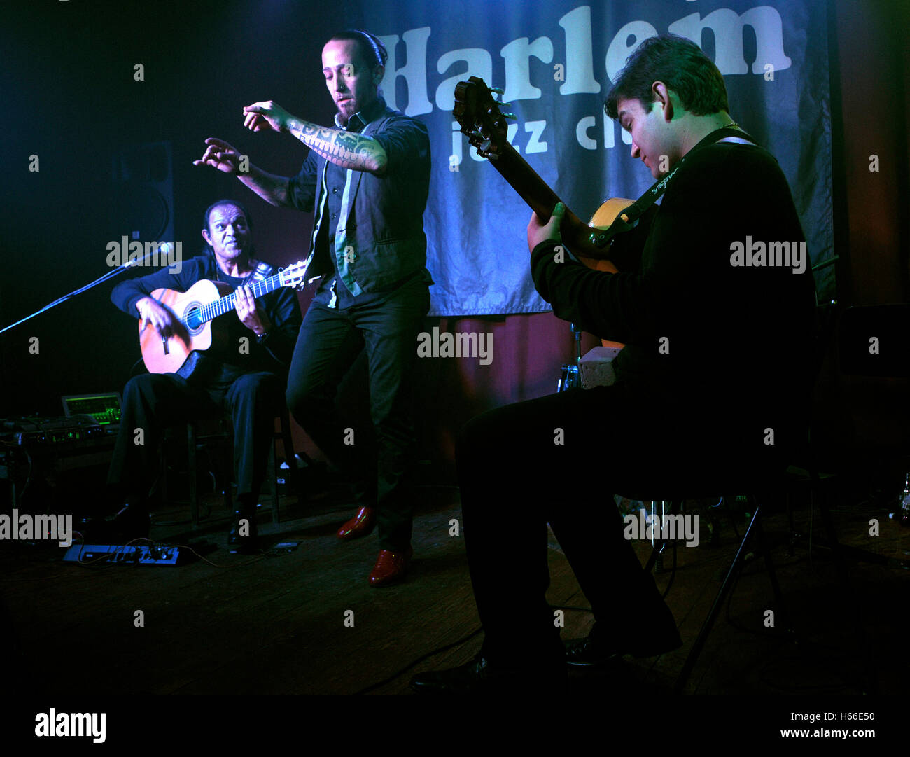 Diego Cortes flamenco Spanish singer and guitar player, Rumba Catalana ...