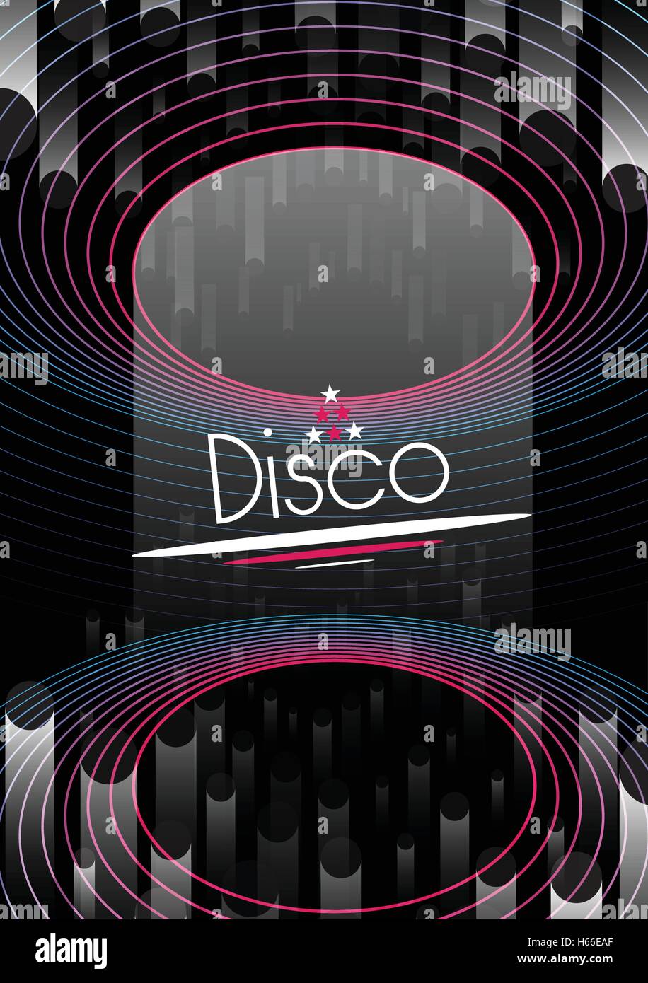 Neon Party Flyer Background