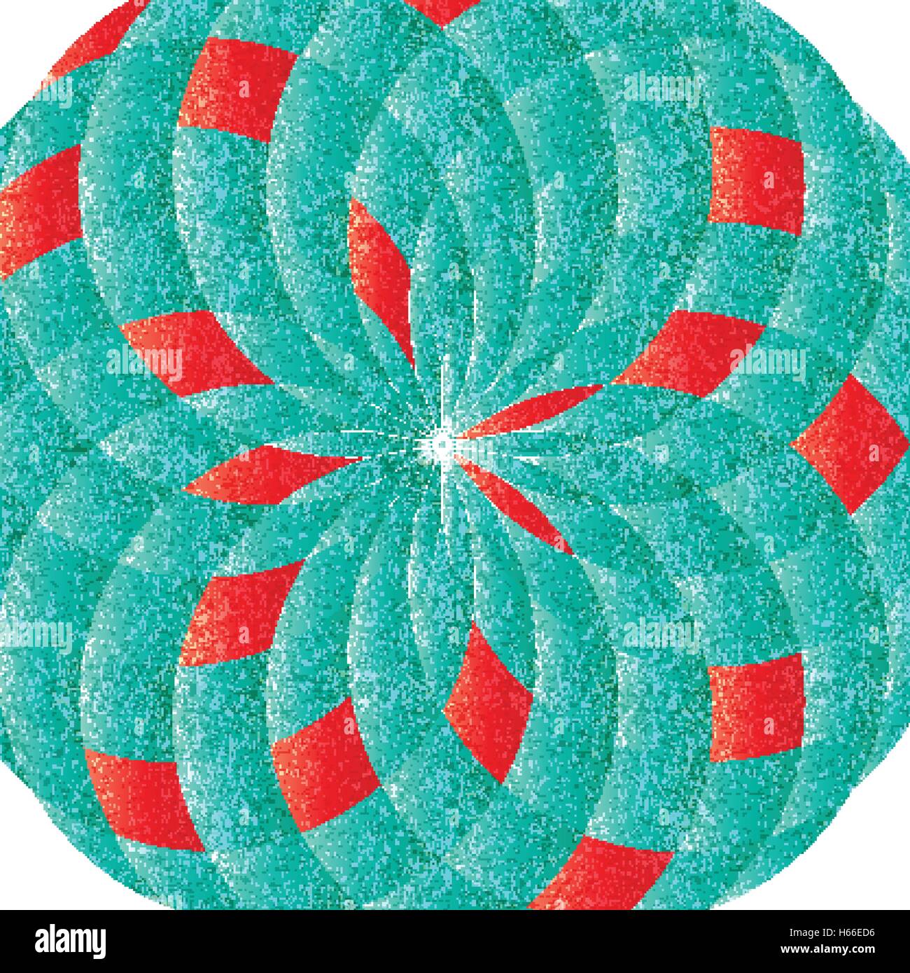Creative abstract texture with geometric shapes - Vector Illustration ...