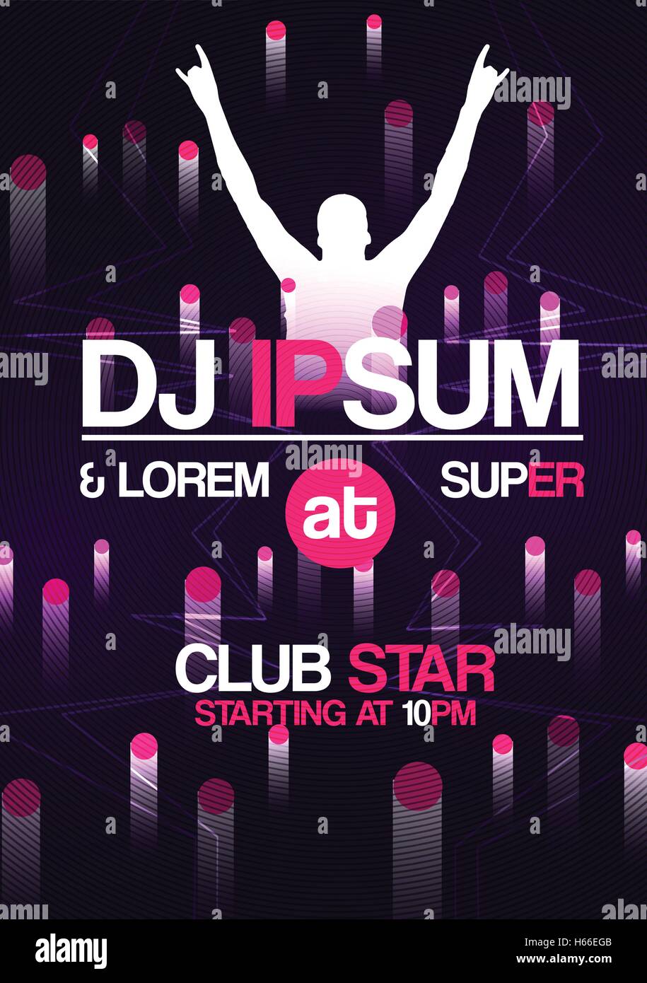 Party design template - Vector Illustration Stock Vector Image & Art ...