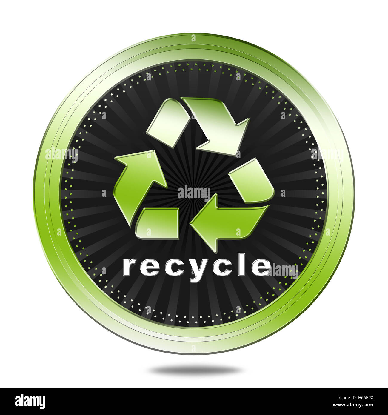 Recycle square Cut Out Stock Images & Pictures - Alamy