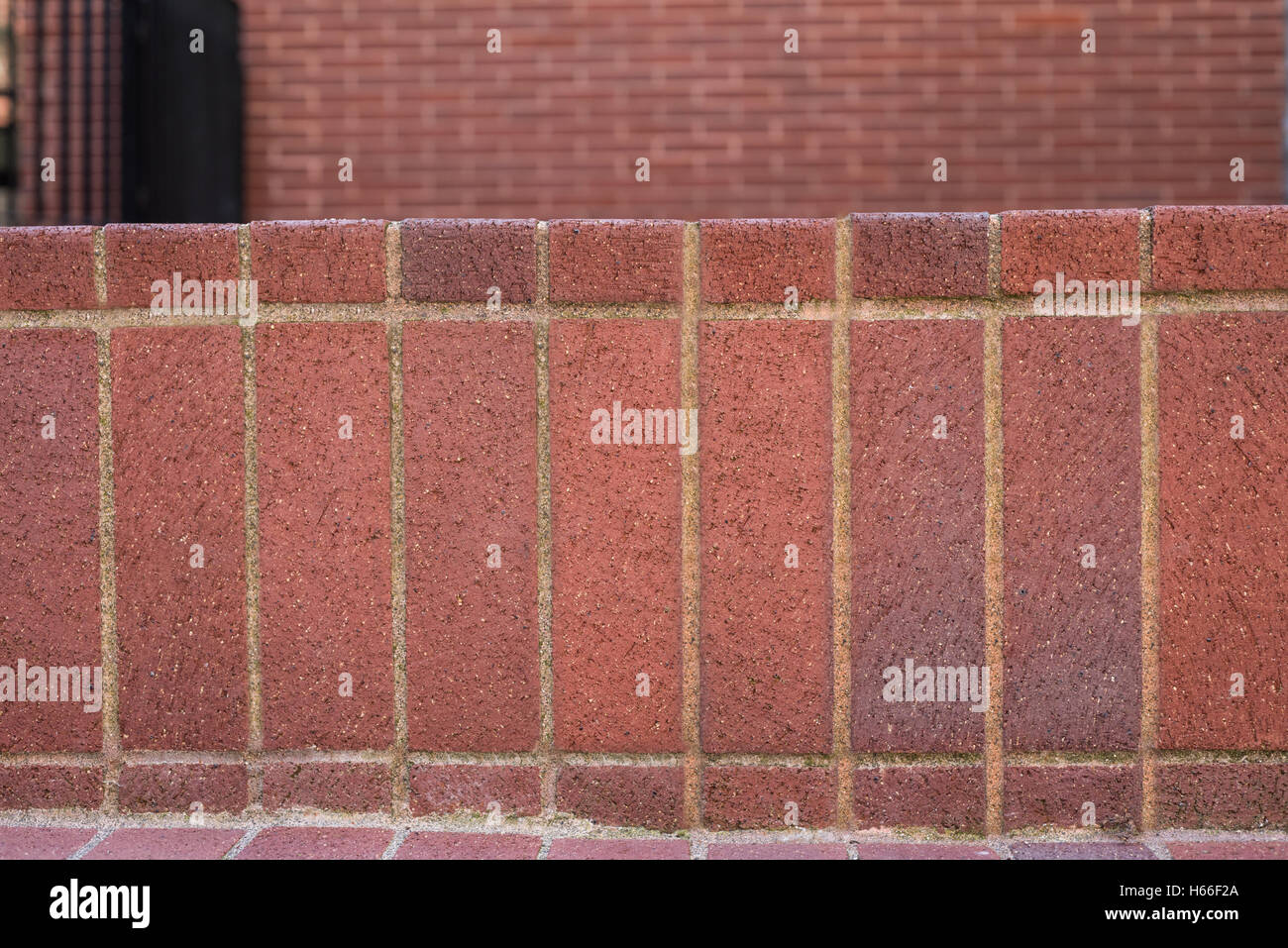 Modern striped brick Stock Photo - Alamy