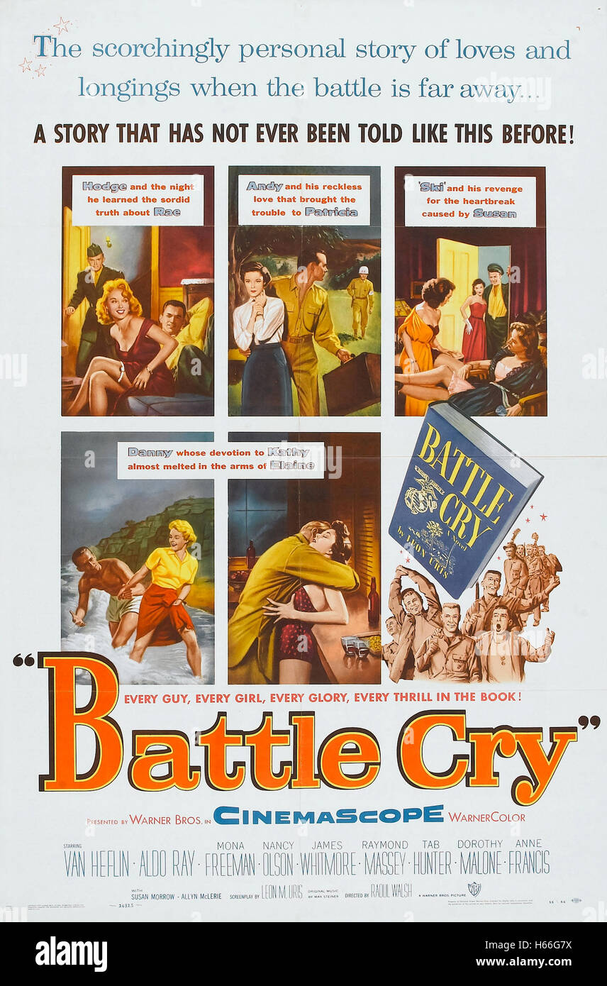 Battle Cry - Movie Poster Stock Photo - Alamy
