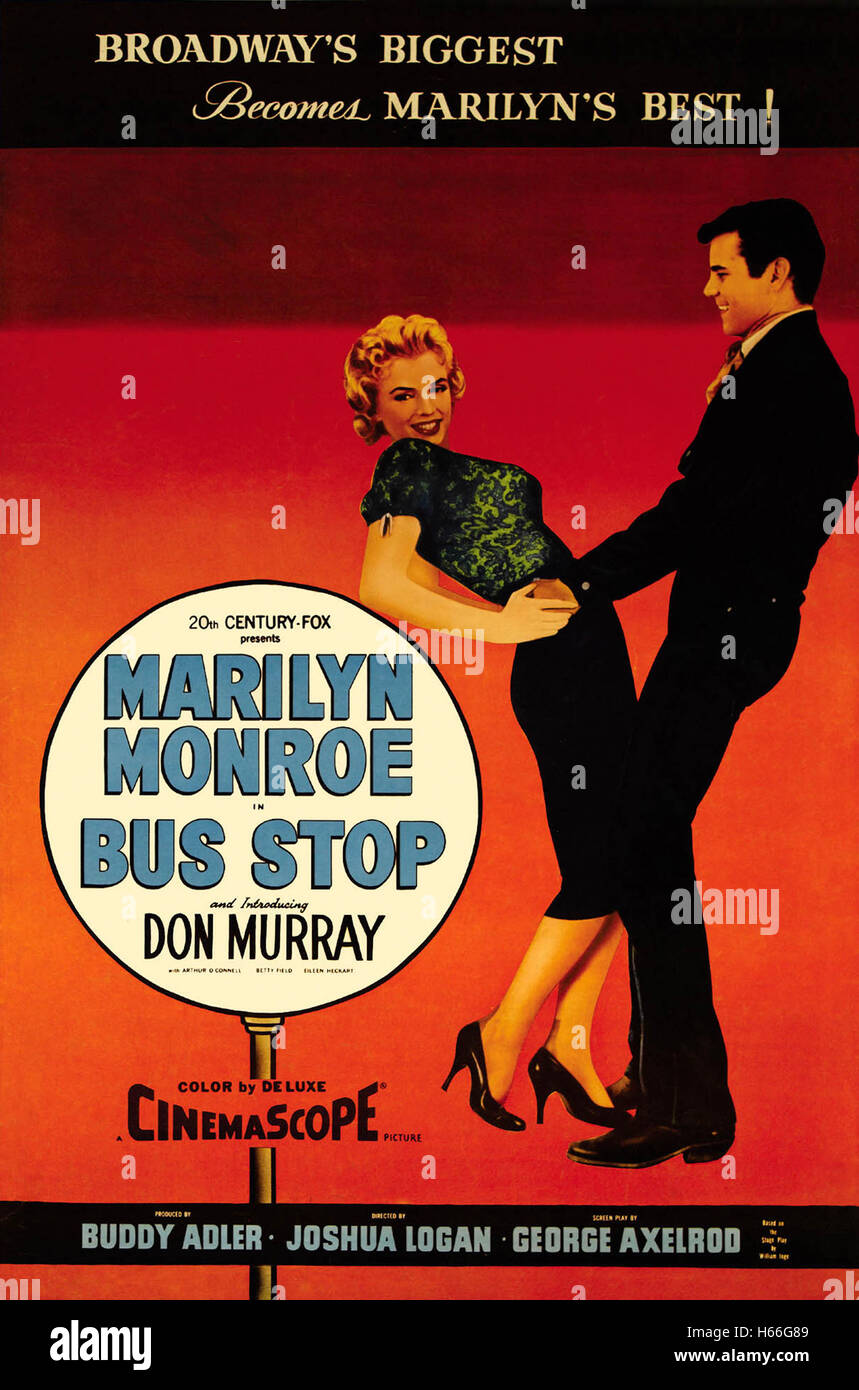 Bus stop poster hi-res stock photography and images - Alamy