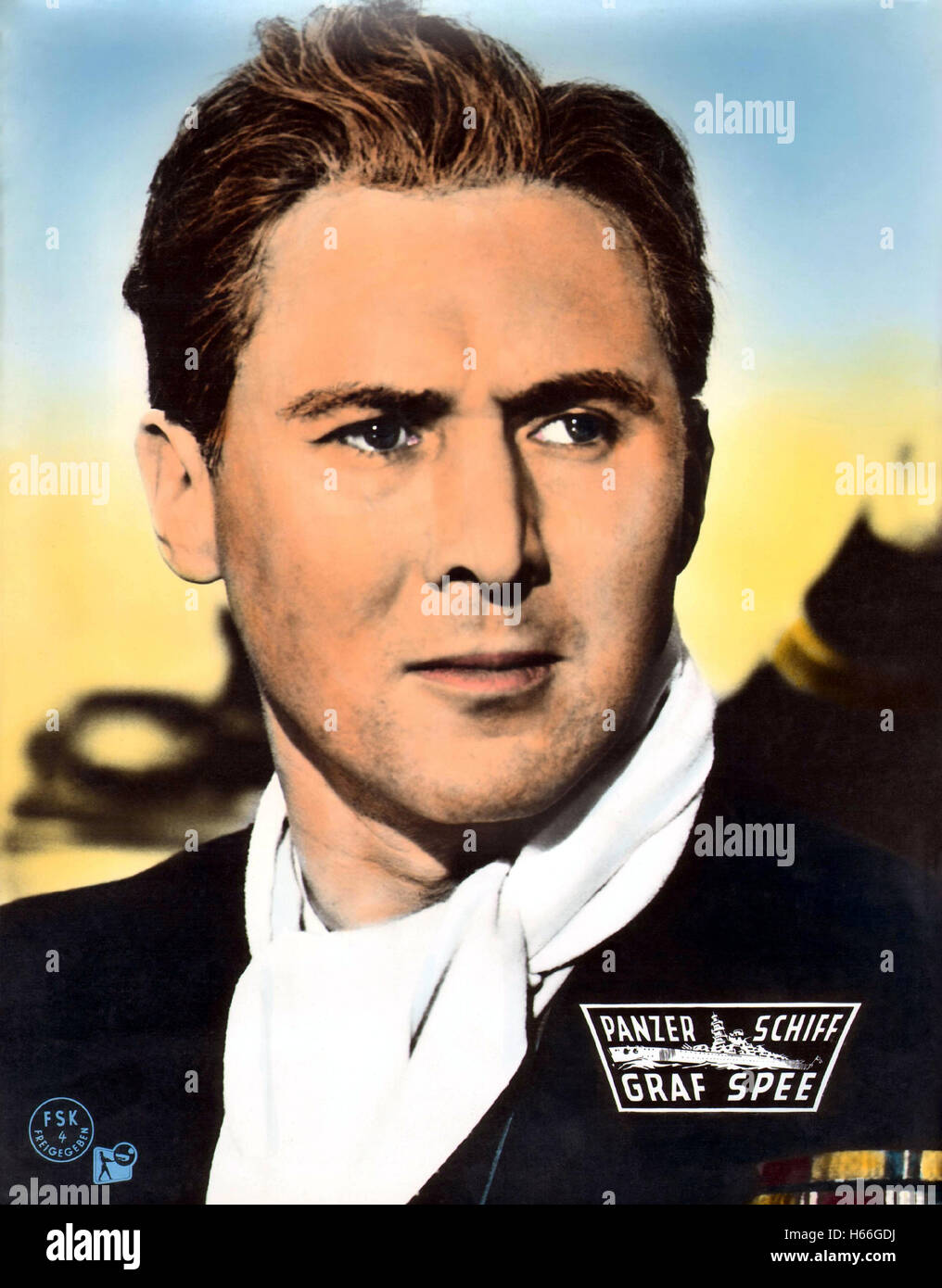 The Battle of the River Plate - Movie Poster Stock Photo - Alamy