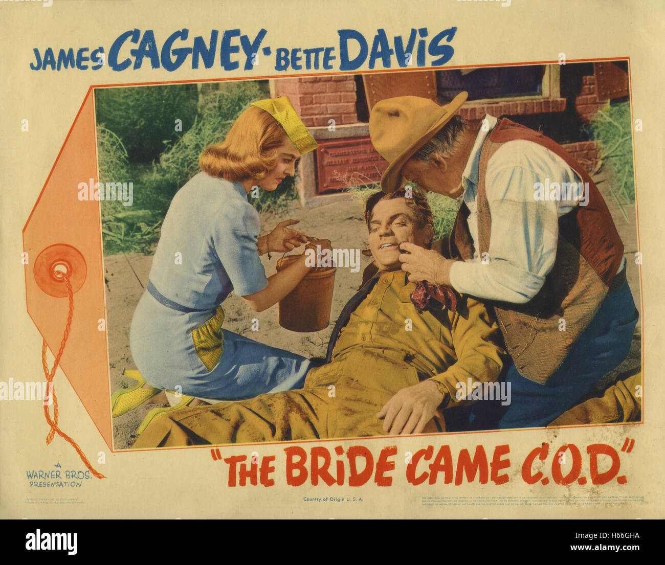 The Bride Came C.O.D - Movie Poster Stock Photo - Alamy