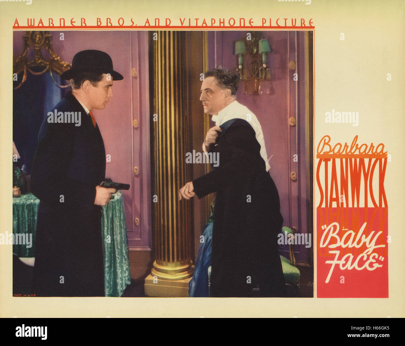 Baby Face - Movie Poster Stock Photo - Alamy