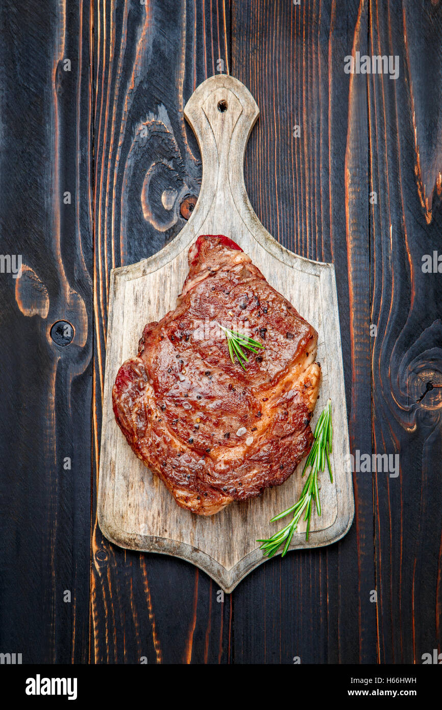 Roasted organic shin of beef meat Stock Photo - Alamy