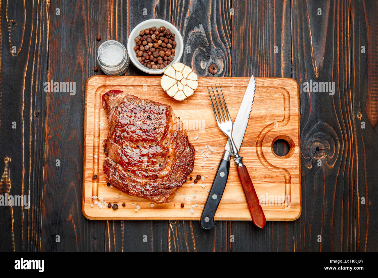 Roasted organic shin of beef meat Stock Photo - Alamy