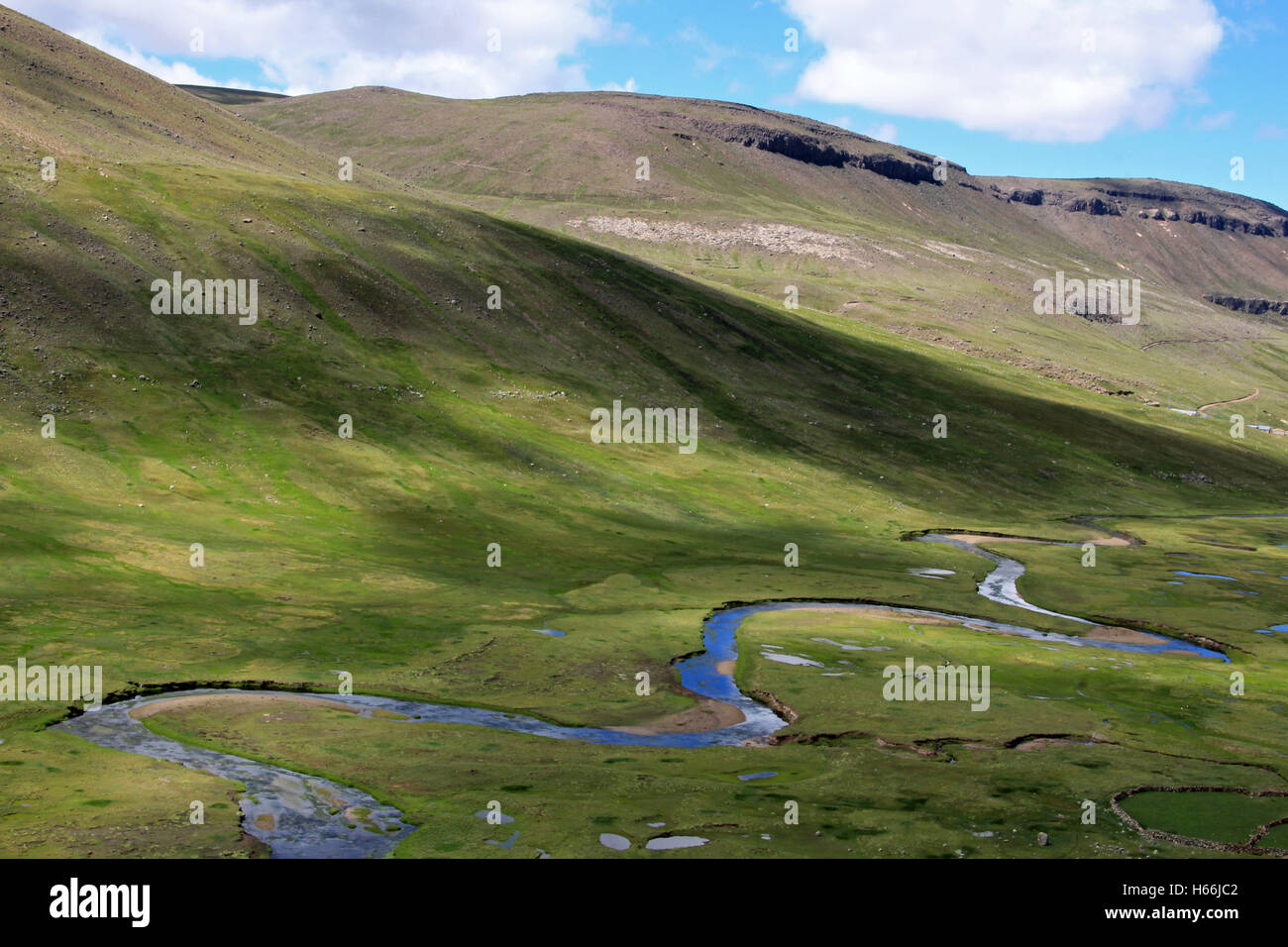 Stream meander america hi-res stock photography and images - Alamy