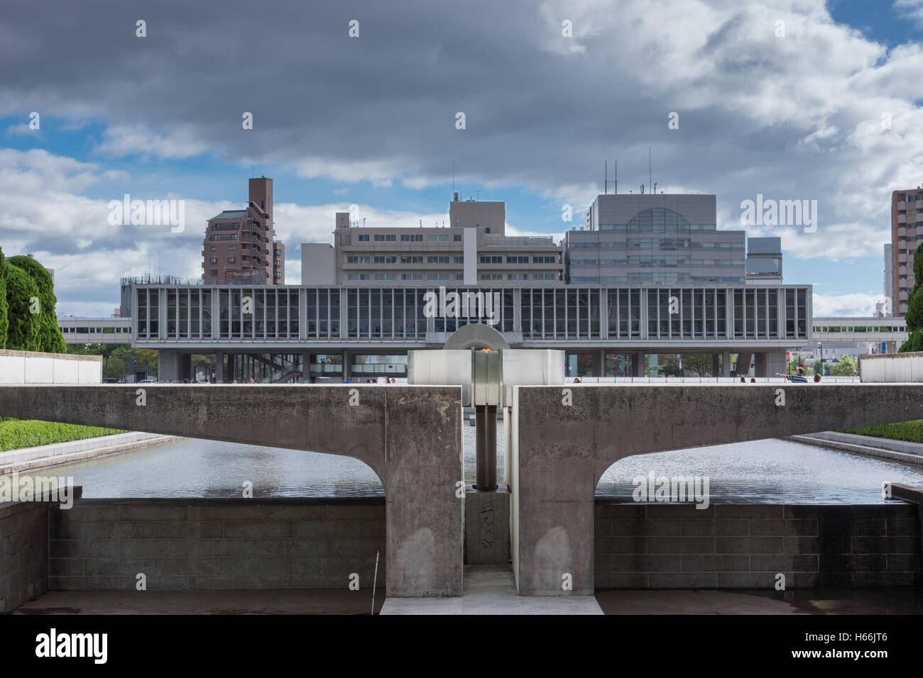 Hiroshima Peace Memorial building and museum Stock Photo - Alamy