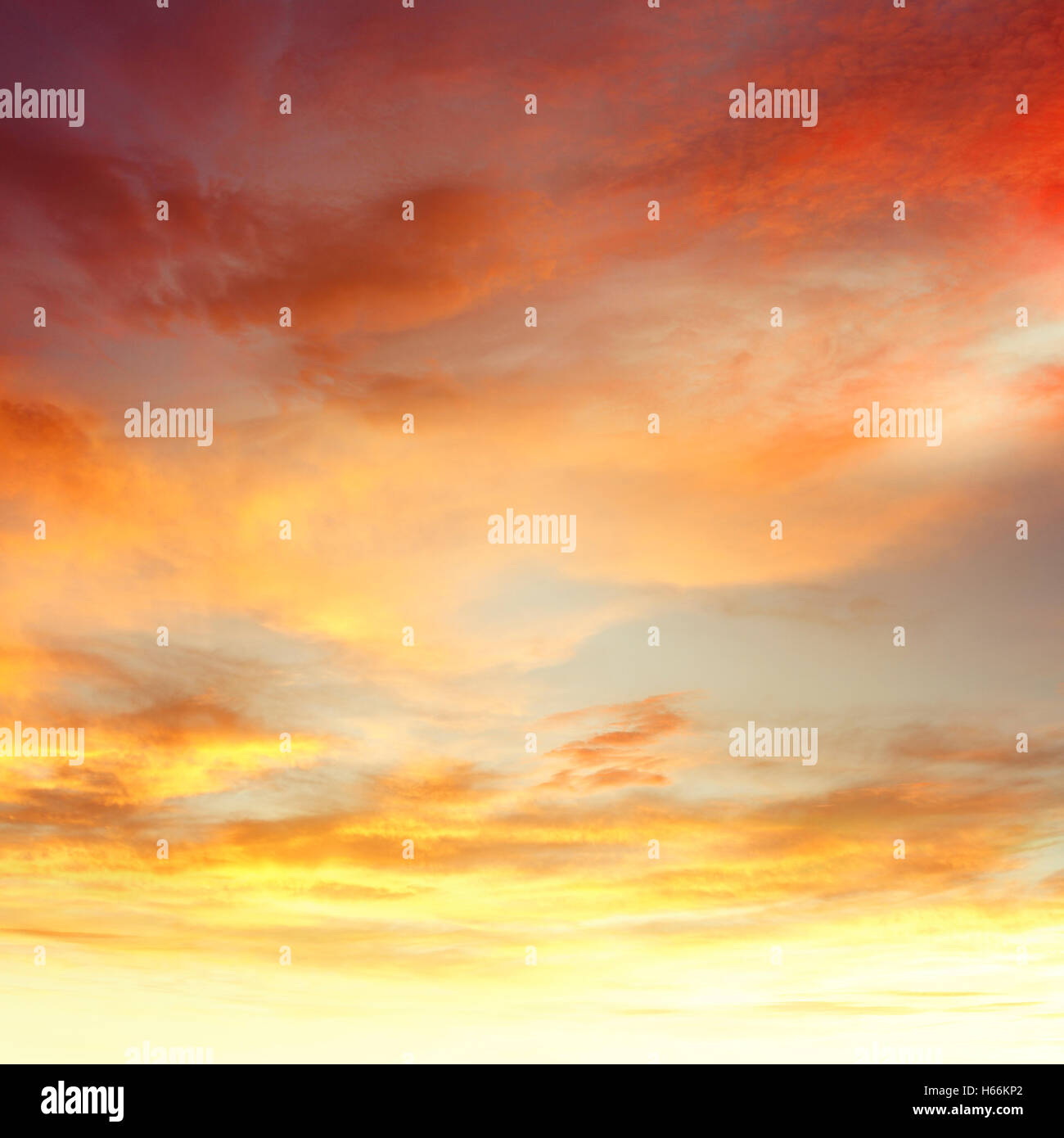 Sunlit clouds in summer sky Stock Photo - Alamy