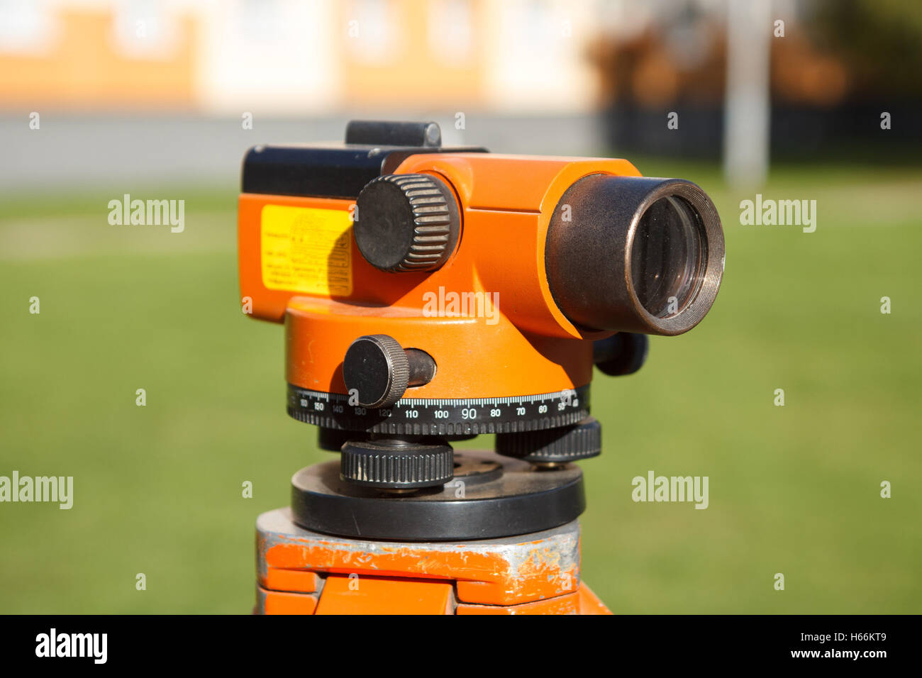Theodolite land surveyor measurement device hi-res stock photography ...