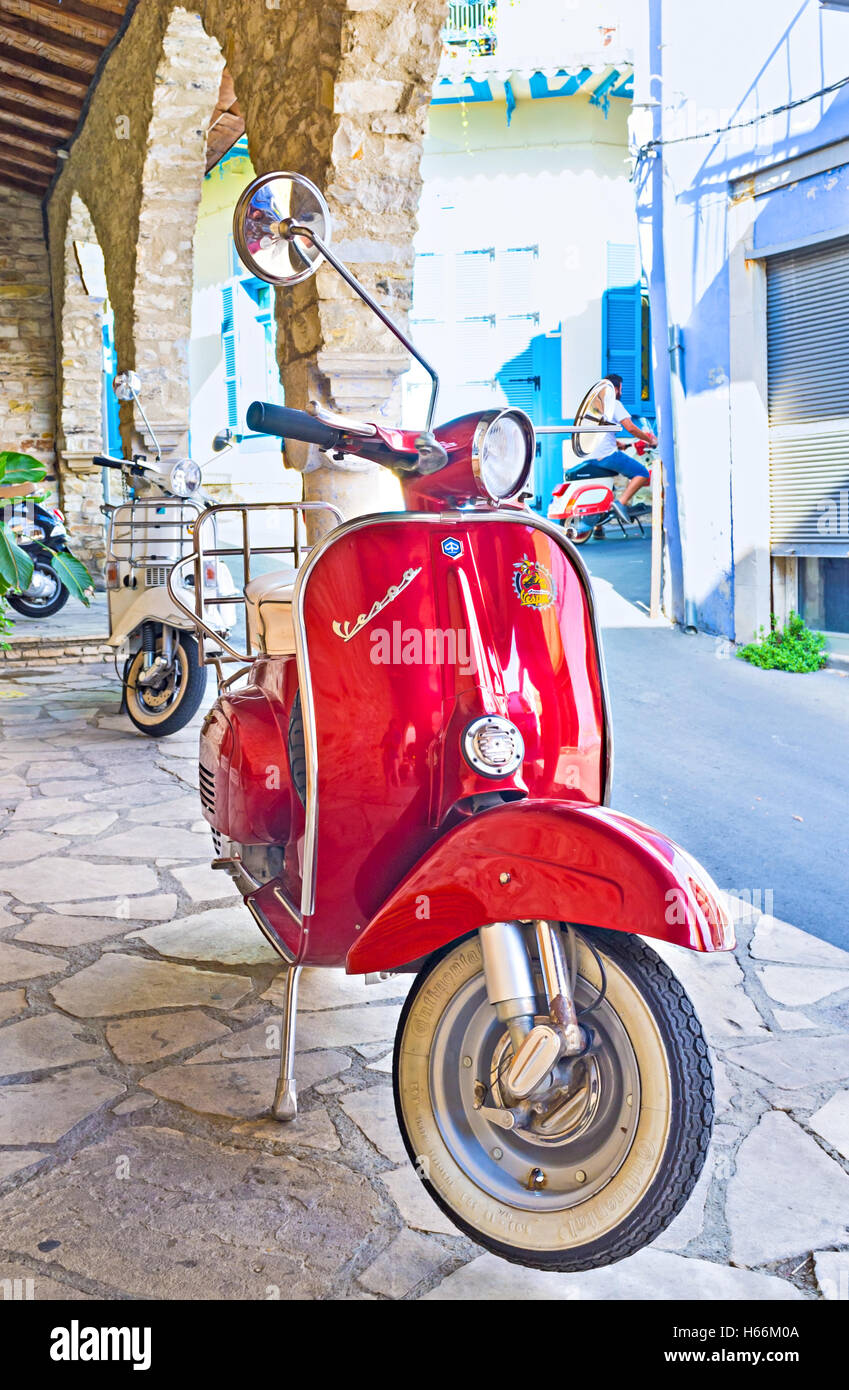Cyprus vespa hi-res stock photography and images - Alamy