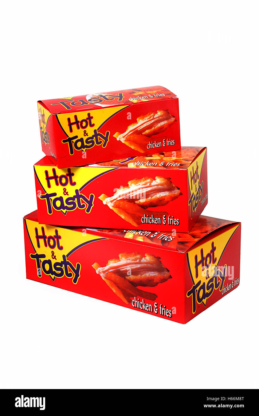 Meal box / Fried Chicken Packaging Stock Photo - Alamy