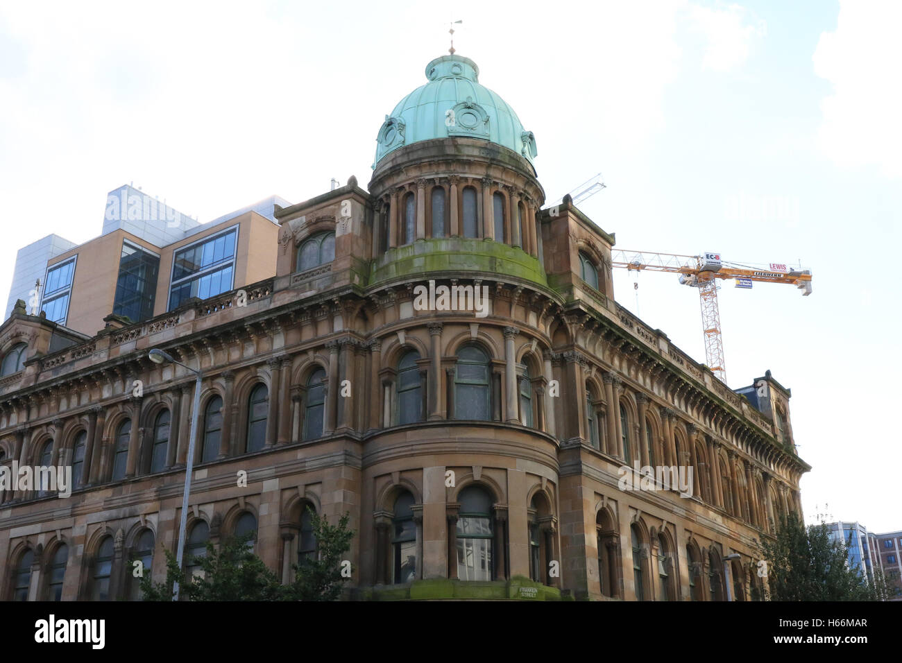 The Ewart Building in Bedford Street, Belfast, Northern Ireland Stock ...