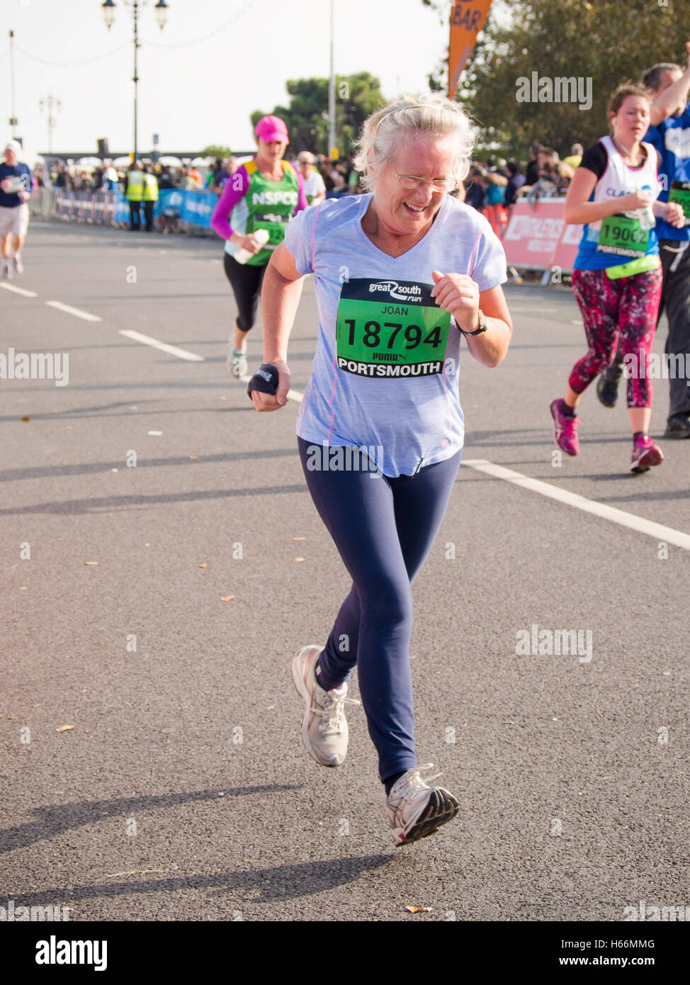 Elderly lady running race hi-res stock photography and images - Alamy