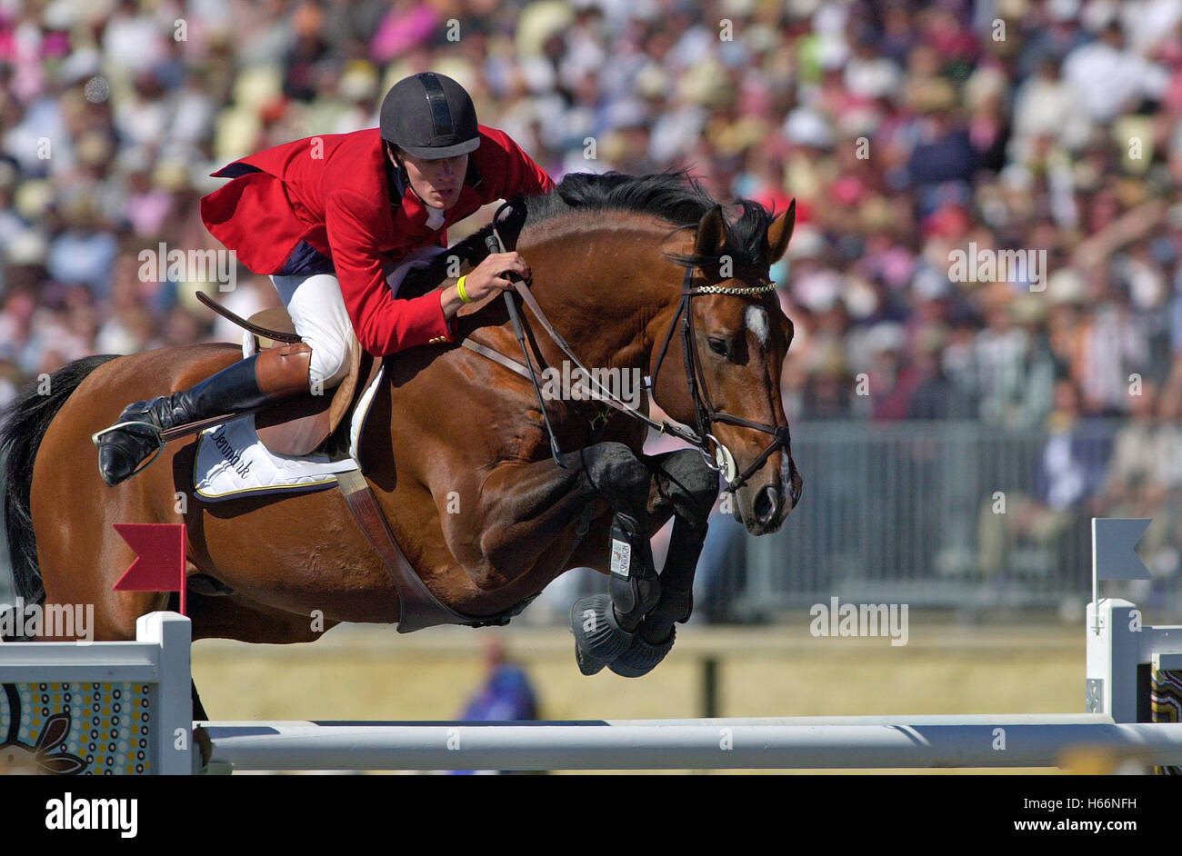 Olympic Games, Sydney 2000, Thomas Velin (DEN) riding Carnute Stock ...