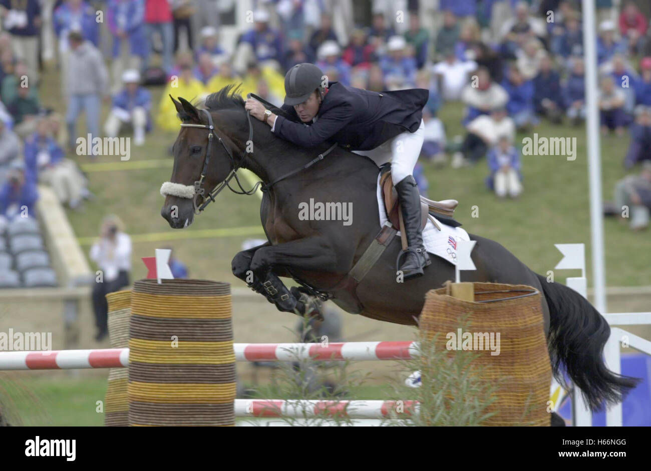 Olympic Games, Sydney, September 2000, Michael Whitaker (GBR) riding ...