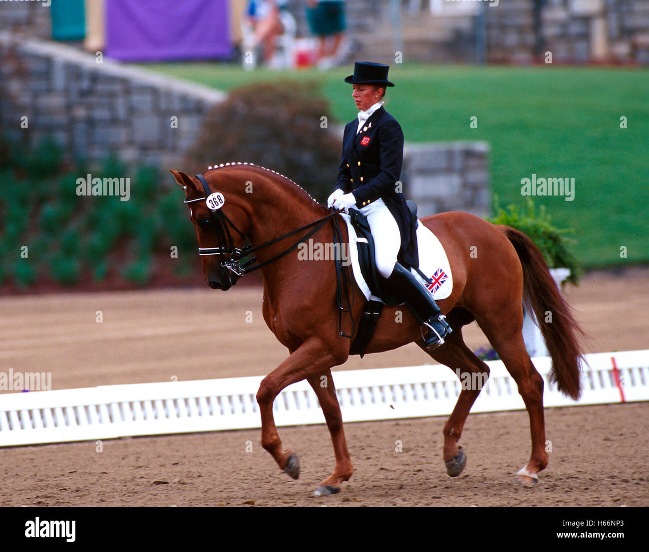 The Olympic Games, Atlanta 1996, Vicki Thompson (GBR) riding Enfant ...