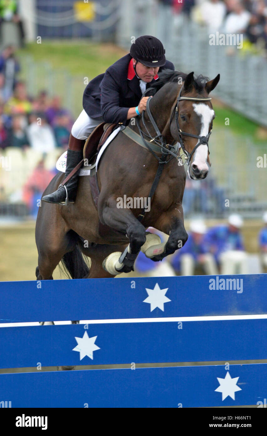 Olympic Games, Sydney 2000, Geoff Billington (GBR) riding It's Otto ...