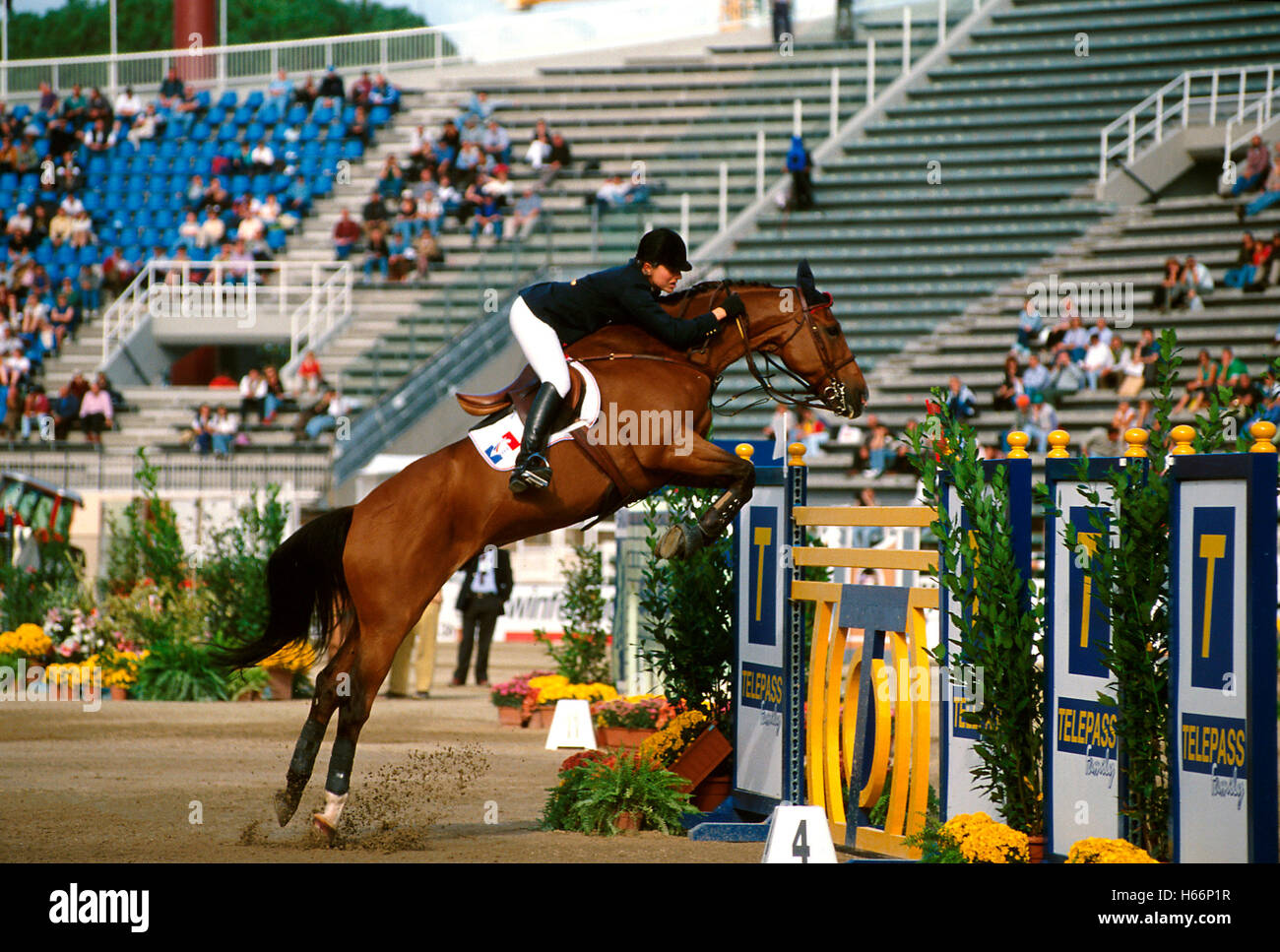 World Equestrian Games, Rome, October 1998 Alexandra Ledermann (FRA ...