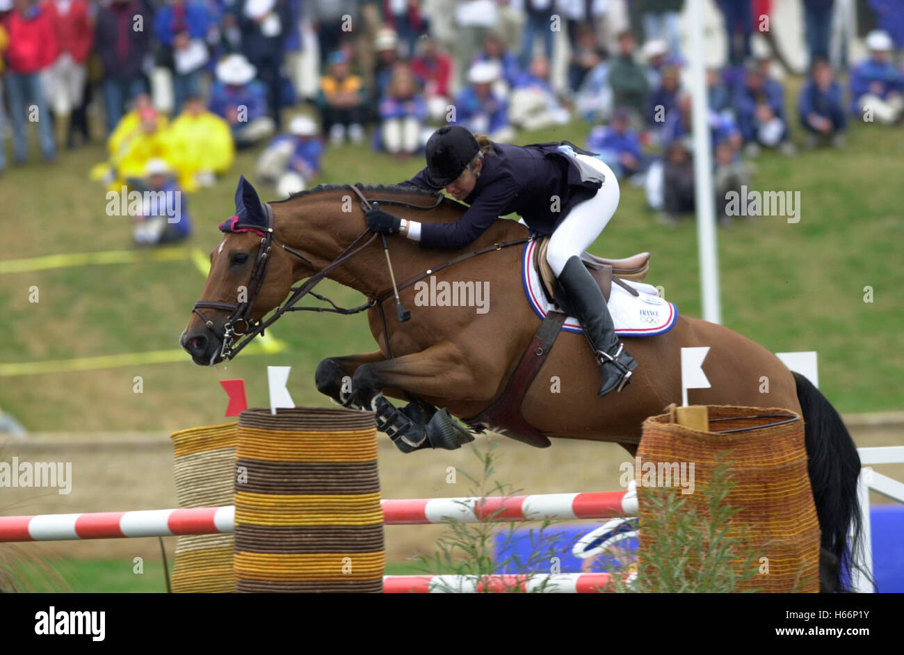 Olympic Games, Sydney 2000, Alexandra Ledermann (FRA) riding Rochet M ...