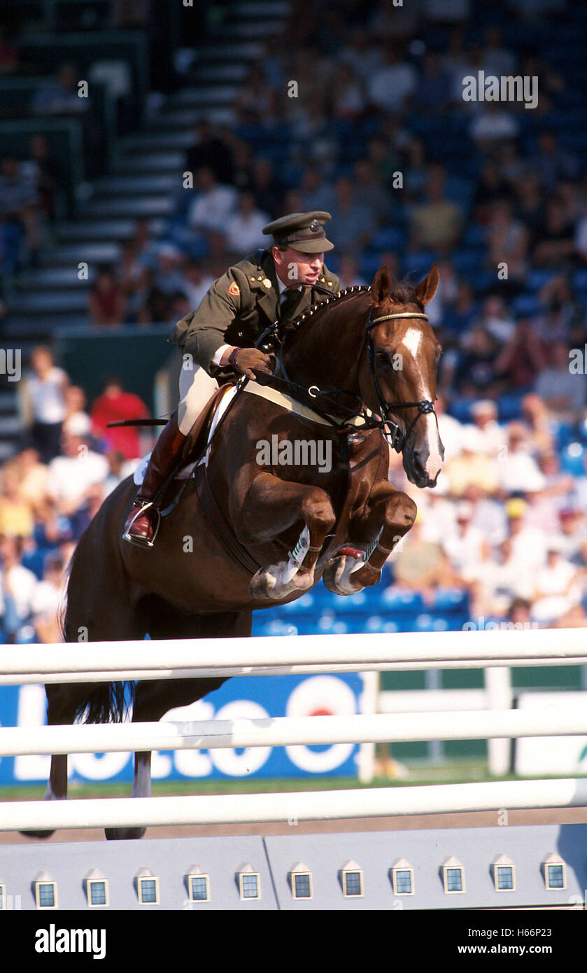 World Equestrian Games, The Hague, 1994, Capt. John Ledingham (IRE ...