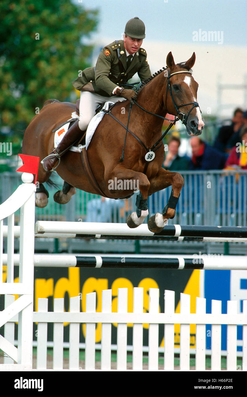 European Showjumping Championships, Mannheim, August 1997 Capt. John ...