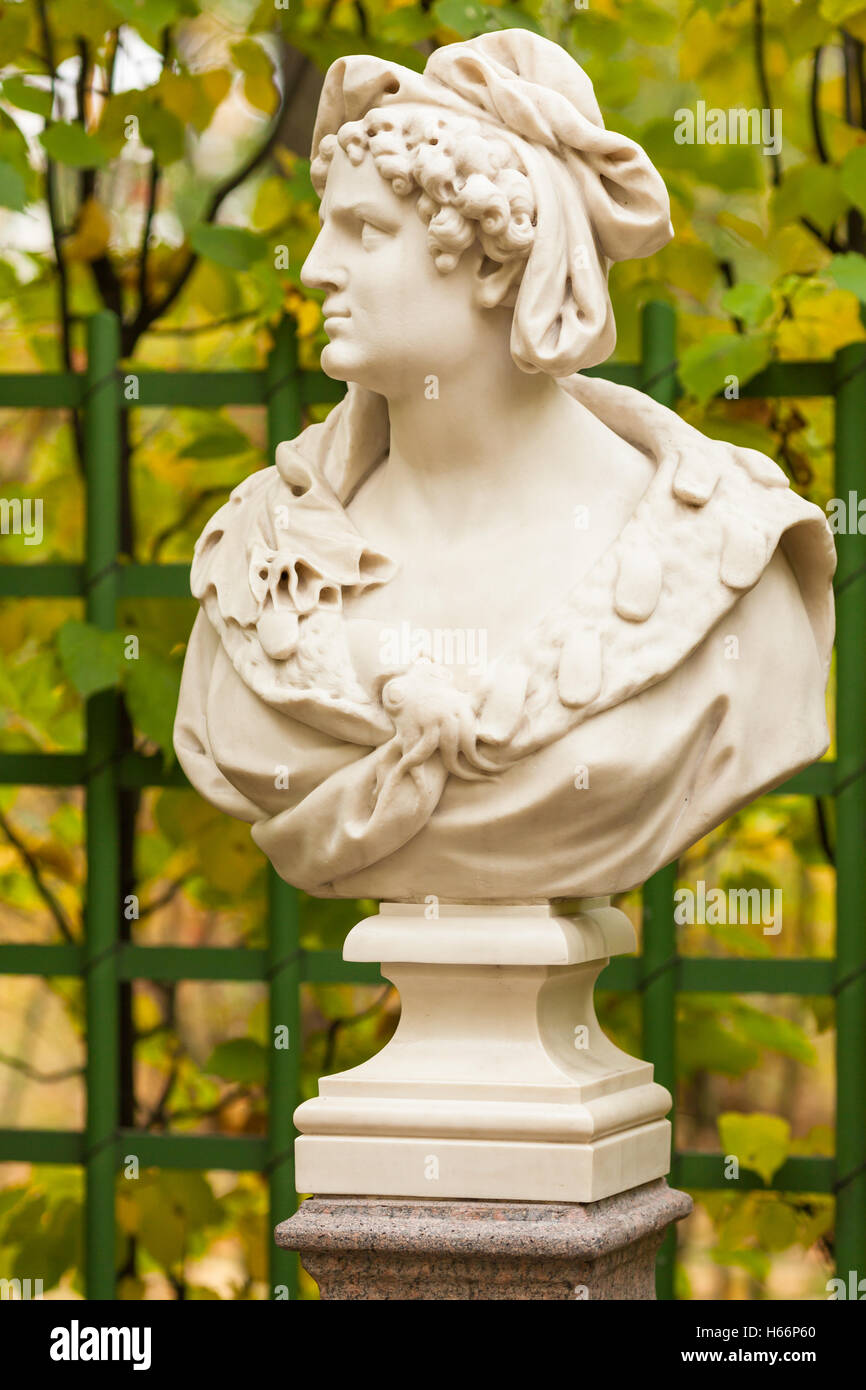 Allegory of the transience of life in the form of a bust of Agrippina ...