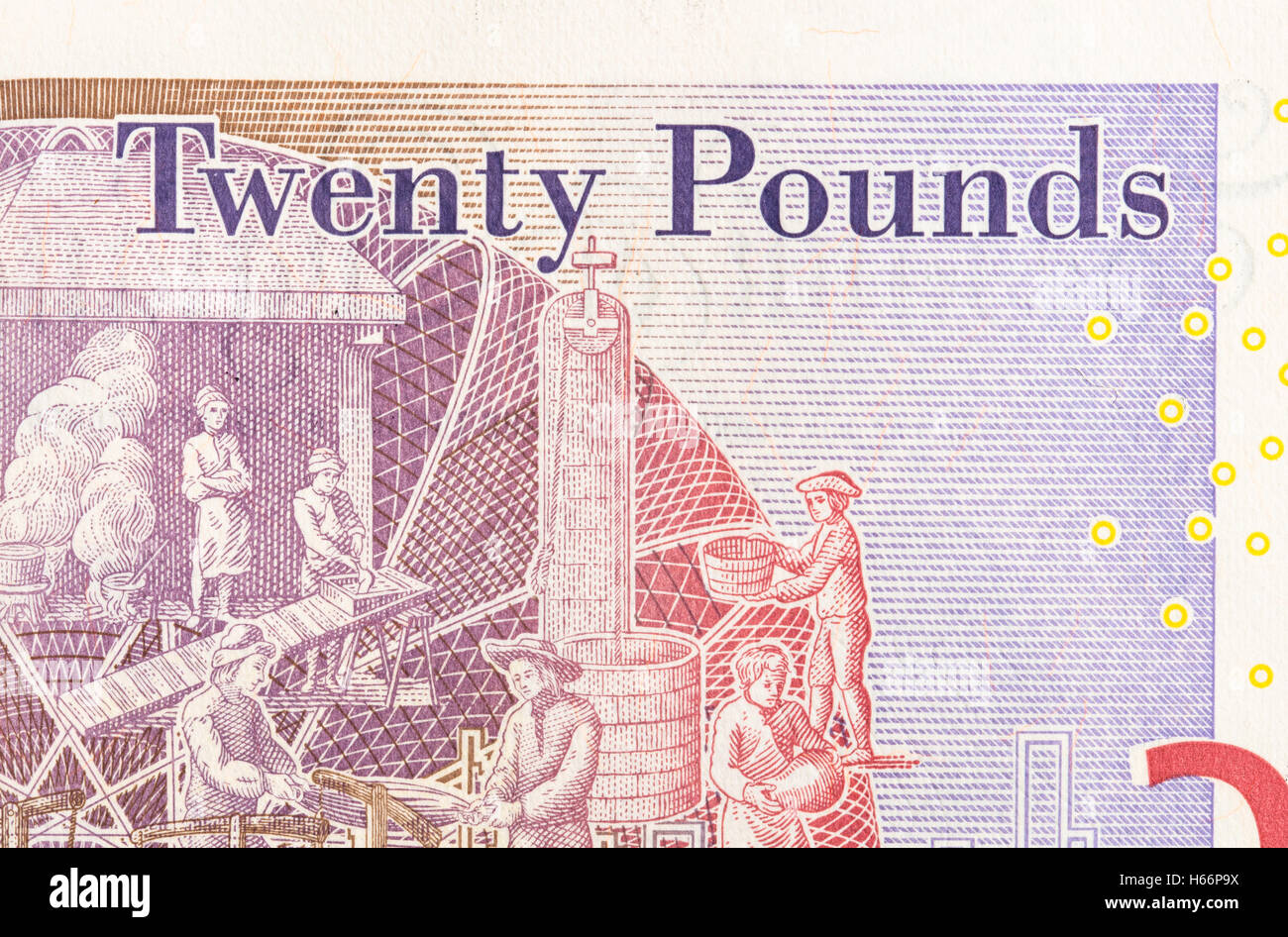 Pound currency background, close-up - 20 Pounds Stock Photo - Alamy