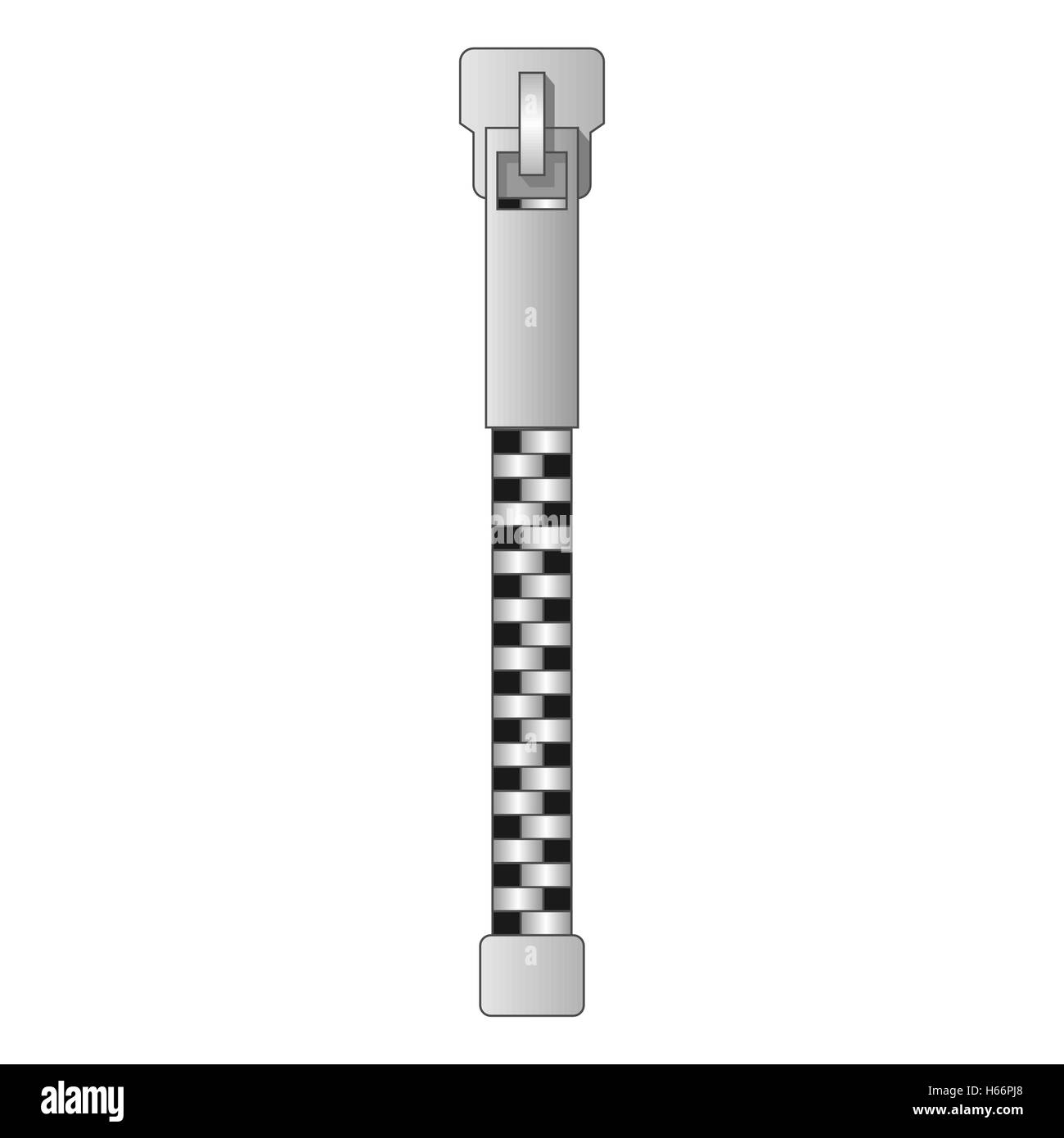 Grey zipper Black and White Stock Photos & Images - Alamy