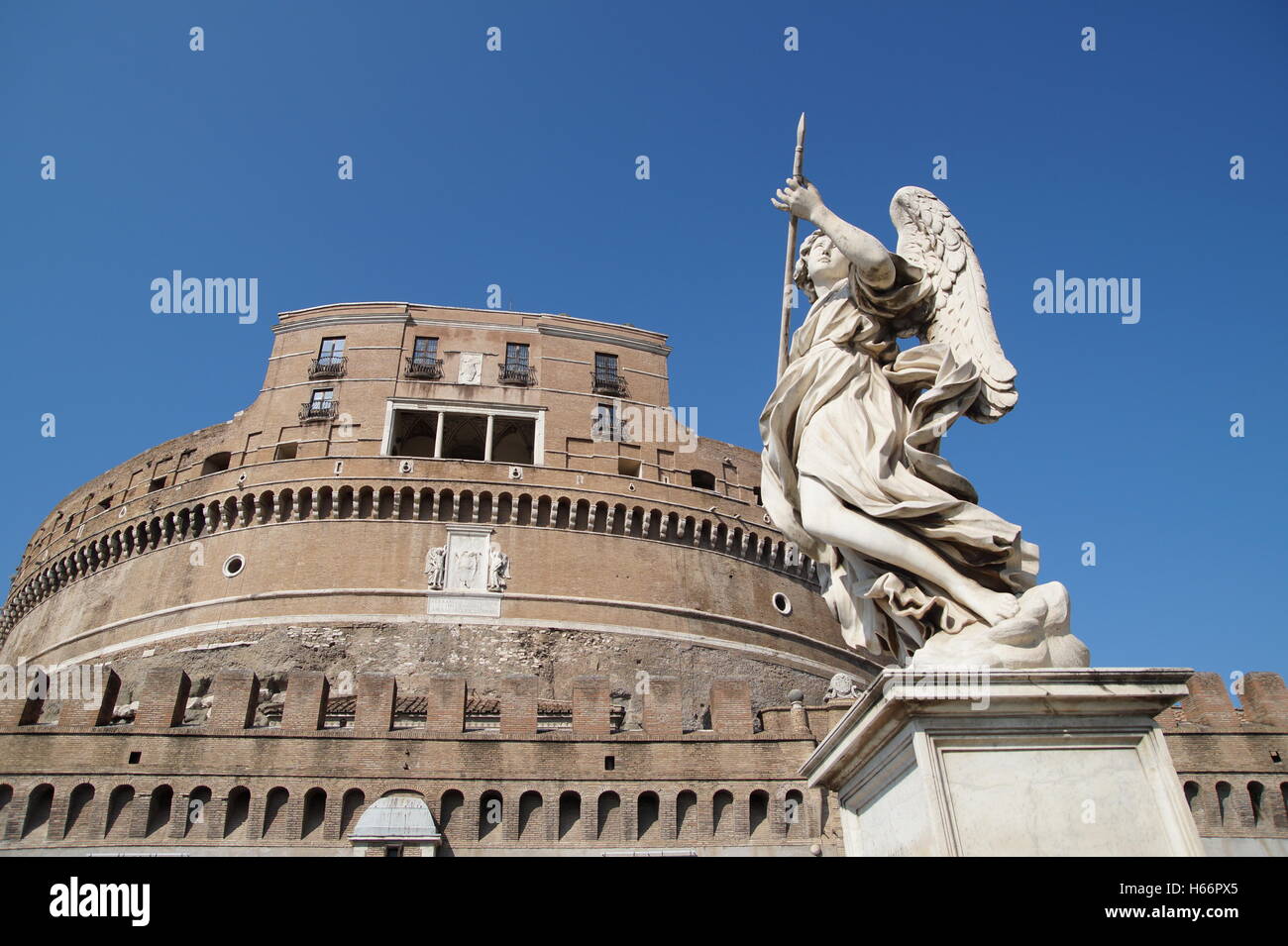 castle Santangelo Rome Stock Photo - Alamy