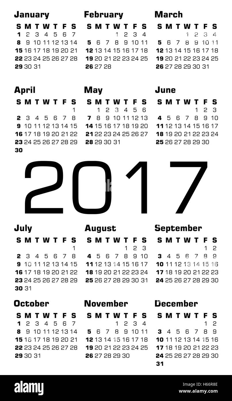 Numbers in calendar hi-res stock photography and images - Alamy