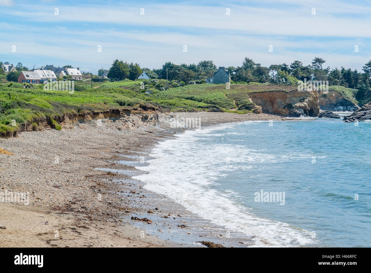 coastal scenery at the crozon peninsula in Brittany Stock Photo - Alamy
